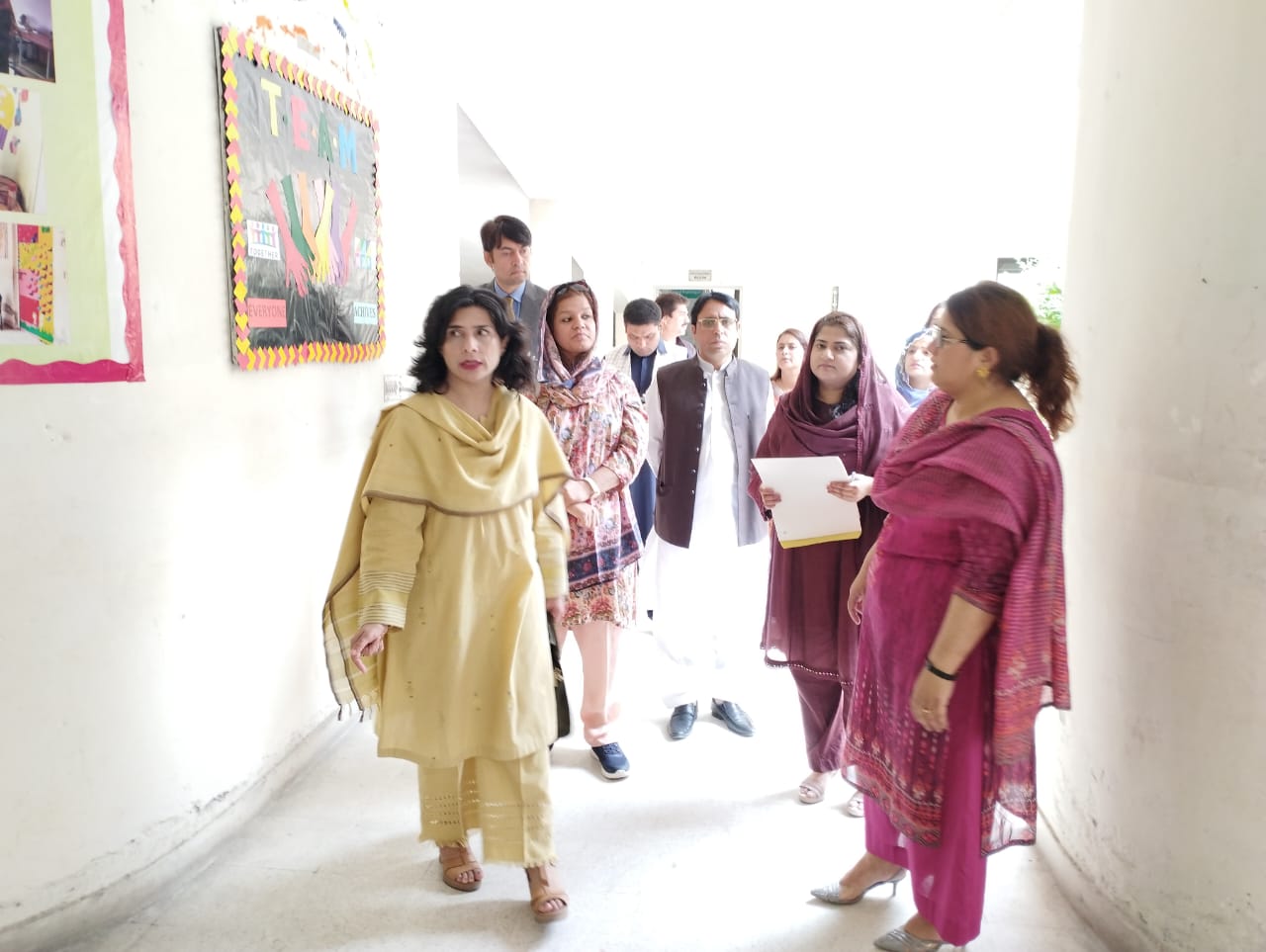 Secretary Special Education Department Ms. Saima Saeed visited GSEC ...