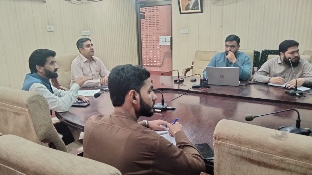 Director General, Special Education Department chaired the meeting with ...