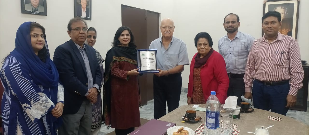 Ms. Saima Saeed, Secretary Special Education, Punjab visited Aziz Jahan ...