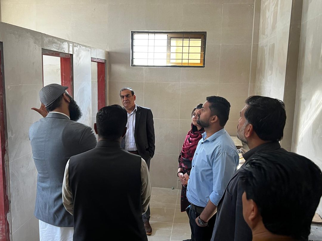 Site Visit Lt. Retd. Muhammad Shoaib Khan Jadoon, Director General ...